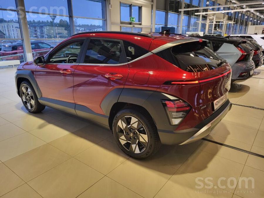 Sarkans Hyundai Kona 2025 Rīga, ar dzinēja tilpumu 1.60 L un nobraukumu 20 tūkst. km par 32707 €, foto 4 vietnē AUTOMOTO.COM.LV