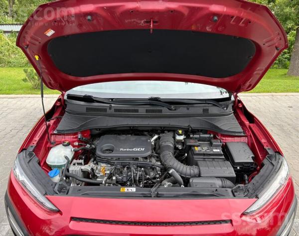 Красный Хендай Кона 2018 в Рига, объемом двигателя 1.00 л и пробегом 90 тыс. км за 9895 €, фото 6 на AUTOMOTO.COM.LV