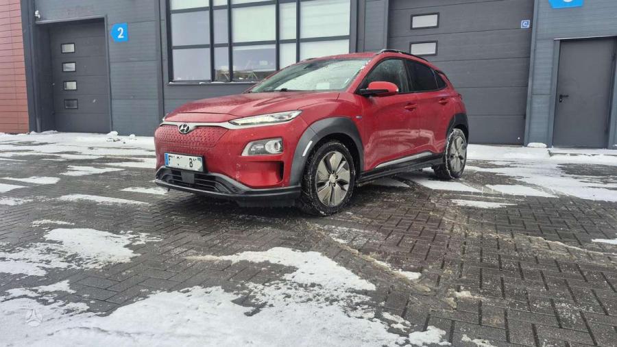 Sarkans Hyundai Kona 2020 Klaipėda, ar dzinēja tilpumu 0.00 L un nobraukumu 278 tūkst. km par 10950 €, foto 1 vietnē AUTOMOTO.COM.LV