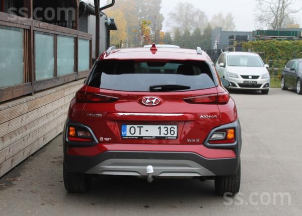 Red Hyundai Kona 2020 in Riga, with an engine capacity of 1.60 L and mileage of 0 thousand km for 14500 €, photo 6 on AUTOMOTO.COM.LV