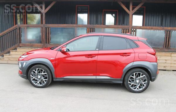 Red Hyundai Kona 2020 in Riga, with an engine capacity of 1.60 L and mileage of 0 thousand km for 14500 €, photo 10 on AUTOMOTO.COM.LV