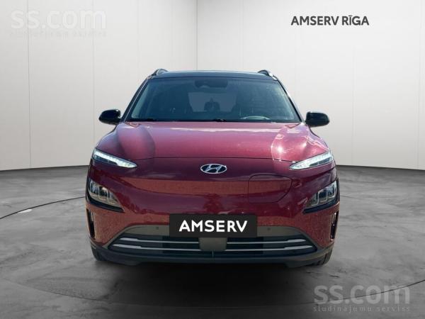 Red Hyundai Kona 2023 in Riga, with an engine capacity of 1.00 L and mileage of 64 thousand km for 22500 €, photo 5 on AUTOMOTO.COM.LV