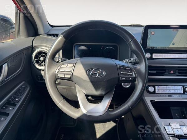 Red Hyundai Kona 2023 in Riga, with an engine capacity of 1.00 L and mileage of 64 thousand km for 22500 €, photo 9 on AUTOMOTO.COM.LV