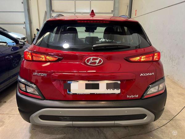 Sarkans Hyundai Kona 2022 Panevēža, ar dzinēja tilpumu 1.60 L un nobraukumu 38 tūkst. km par 8300 €, foto 5 vietnē AUTOMOTO.COM.LV