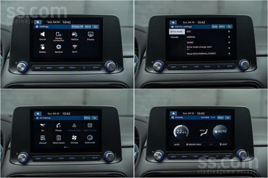 Balts Hyundai Kona 2022 Rīga, ar dzinēja tilpumu 0.00 L un nobraukumu 8 tūkst. km par 23900 €, foto 34 vietnē AUTOMOTO.COM.LV