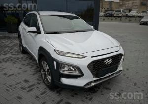 Balts Hyundai Kona 2018 Telšiai, ar dzinēja tilpumu 1.60 L un nobraukumu 102 tūkst. km par 10299 €, foto  vietnē AUTOMOTO.COM.LV