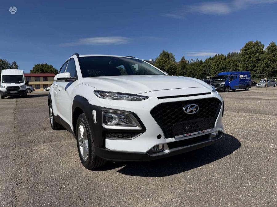 Balts Hyundai Kona 2018 Tauragė, ar dzinēja tilpumu 1.60 L un nobraukumu 157 tūkst. km par 8200 €, foto 1 vietnē AUTOMOTO.COM.LV