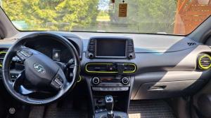 Balts Hyundai Kona 2018 Širvintos, ar dzinēja tilpumu 1.00 L un nobraukumu 73 tūkst. km par 11500 €, foto 3 vietnē AUTOMOTO.COM.LV