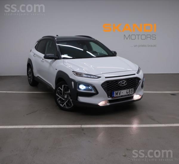 Balts Hyundai Kona 2021 Rīga, ar dzinēja tilpumu 1.60 L un nobraukumu 76 tūkst. km par 19490 €, foto 3 vietnē AUTOMOTO.COM.LV