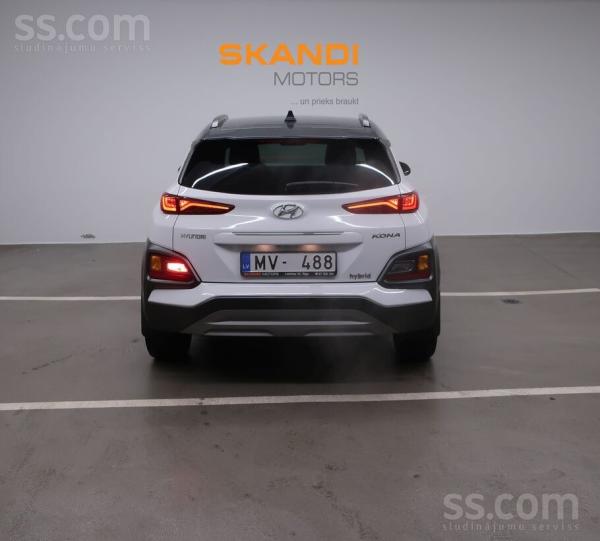 Balts Hyundai Kona 2021 Rīga, ar dzinēja tilpumu 1.60 L un nobraukumu 76 tūkst. km par 19490 €, foto 6 vietnē AUTOMOTO.COM.LV