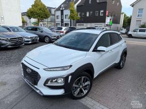 White Hyundai Kona 2021 in Kaunas, with an engine capacity of 1.60 L and mileage of 25 thousand km for 22191 €, photo 2 on AUTOMOTO.COM.LV