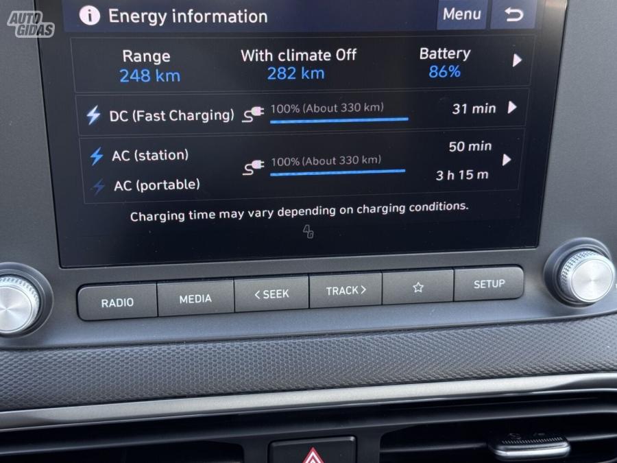 Белый Хендай Кона 2022 в Авиженяй, объемом двигателя 0.00 л и пробегом 26 тыс. км за 17500 €, фото 24 на AUTOMOTO.COM.LV