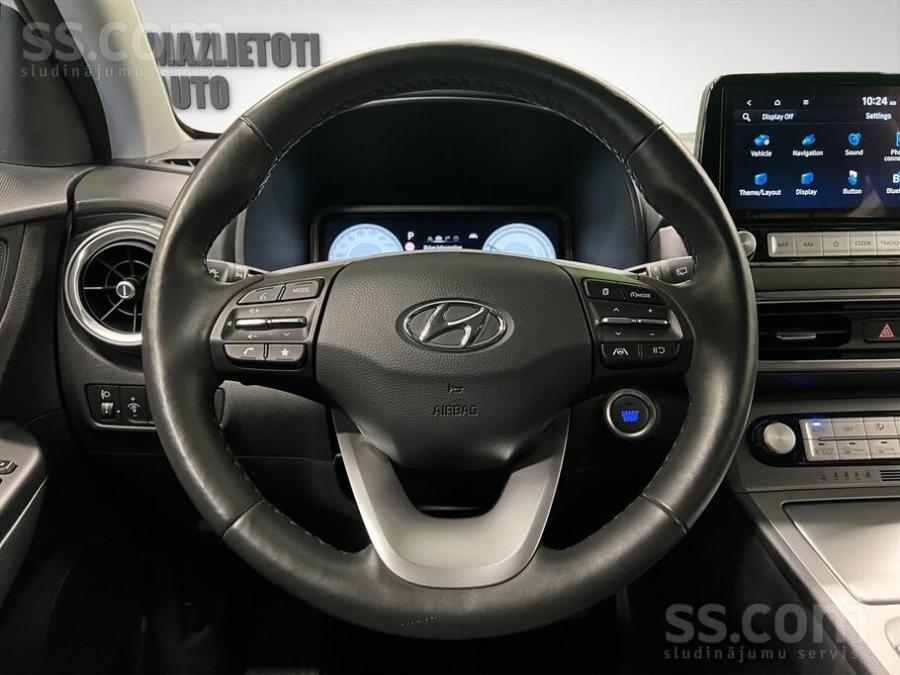 Balts Hyundai Kona 2022 Rīga, ar dzinēja tilpumu 1.60 L un nobraukumu 22 tūkst. km par 21990 €, foto 12 vietnē AUTOMOTO.COM.LV