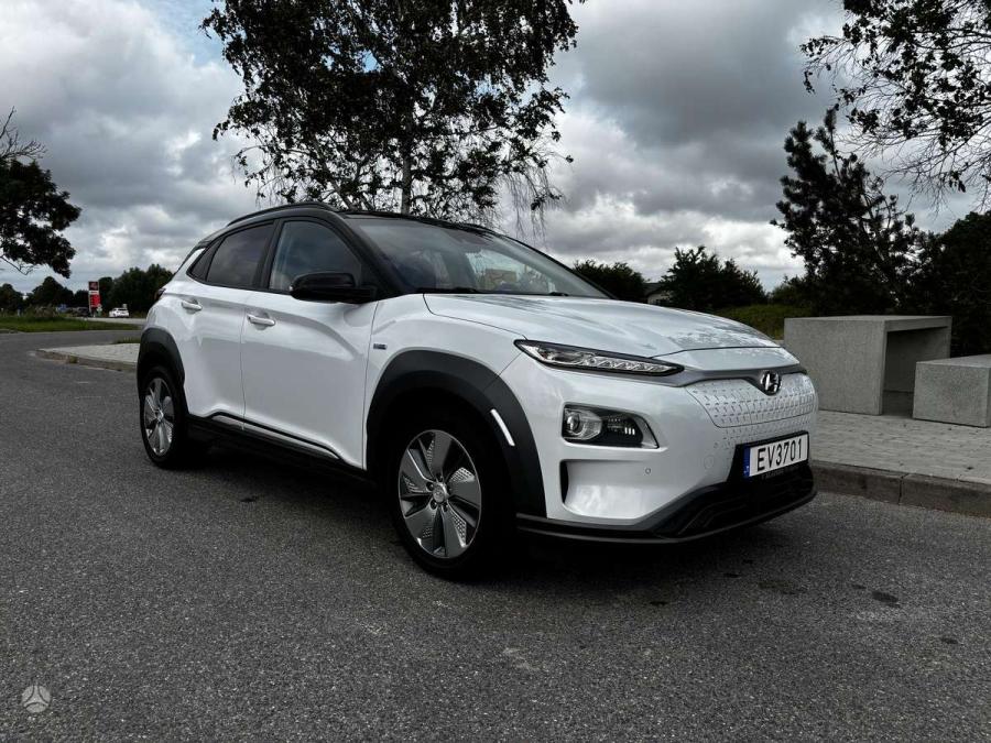 Balts Hyundai Kona 2019 Klaipėda, ar dzinēja tilpumu 0.00 L un nobraukumu 116 tūkst. km par 15950 €, foto 1 vietnē AUTOMOTO.COM.LV