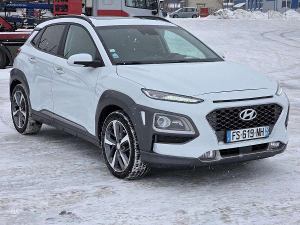 Balts Hyundai Kona 2020 Tauragė, ar dzinēja tilpumu 1.60 L un nobraukumu 220 tūkst. km par 10300 €, foto  vietnē AUTOMOTO.COM.LV