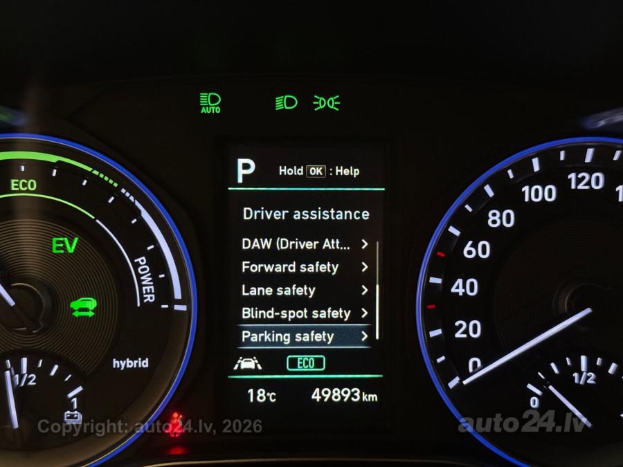 Balts Hyundai Kona 2020 Tallina, ar dzinēja tilpumu 1.60 L un nobraukumu 50 tūkst. km par 16500 €, foto 19 vietnē AUTOMOTO.COM.LV