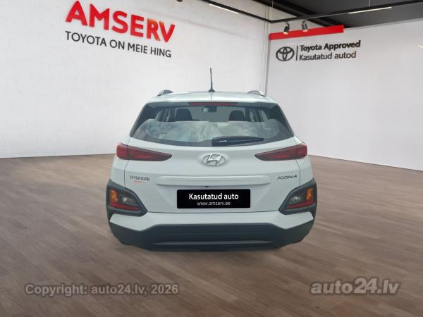 White Hyundai Kona 2021 in Viljandi, with an engine capacity of 1.60 L and mileage of 69 thousand km for 13900 €, photo 4 on AUTOMOTO.COM.LV