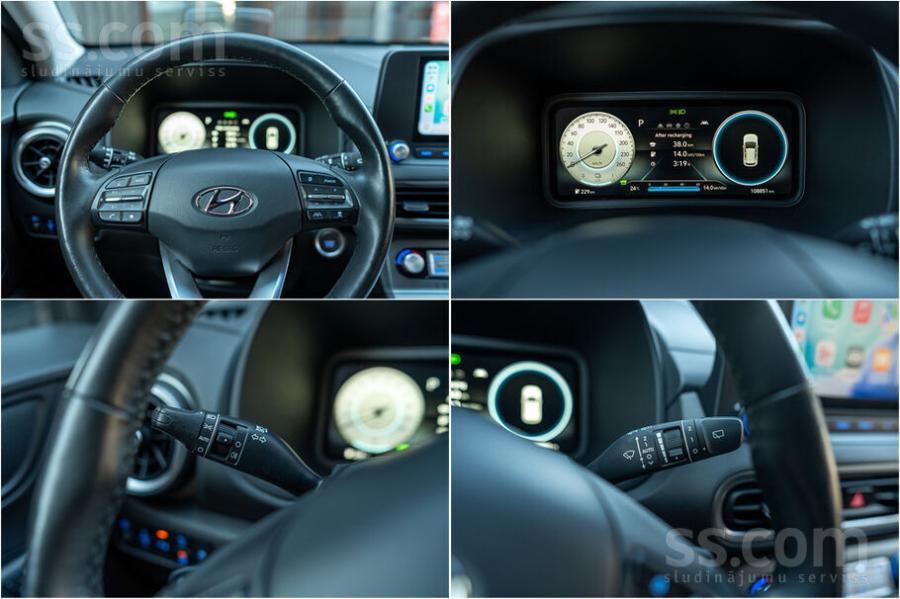 Balts Hyundai Kona 2022 Rīga, ar dzinēja tilpumu 0.00 L un nobraukumu 108 tūkst. km par 19990 €, foto 23 vietnē AUTOMOTO.COM.LV