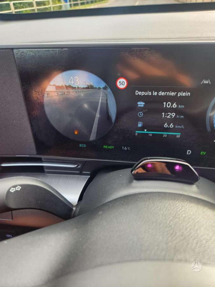 Balts Hyundai Kona 2024 Tauragė, ar dzinēja tilpumu 1.60 L un nobraukumu 148 tūkst. km par 18600 €, foto 16 vietnē AUTOMOTO.COM.LV