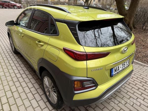 Dzeltens Hyundai Kona 2018 Rīga, ar dzinēja tilpumu 1.60 L un nobraukumu 64 tūkst. km par 13500 €, foto 2 vietnē AUTOMOTO.COM.LV