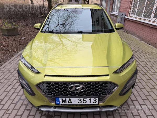Dzeltens Hyundai Kona 2018 Rīga, ar dzinēja tilpumu 1.60 L un nobraukumu 64 tūkst. km par 13500 €, foto 8 vietnē AUTOMOTO.COM.LV