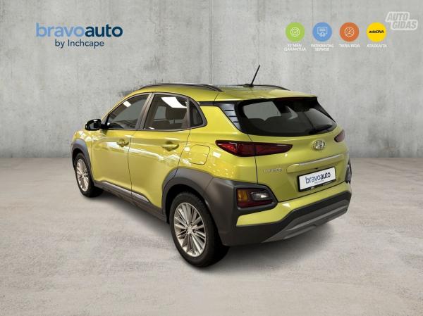 Yellow Hyundai Kona 2018 in Vilnius, with an engine capacity of 1.00 L and mileage of 40 thousand km for 13500 €, photo 3 on AUTOMOTO.COM.LV