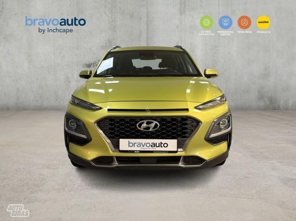 Yellow Hyundai Kona 2018 in Vilnius, with an engine capacity of 1.00 L and mileage of 40 thousand km for 13500 €, photo 7 on AUTOMOTO.COM.LV