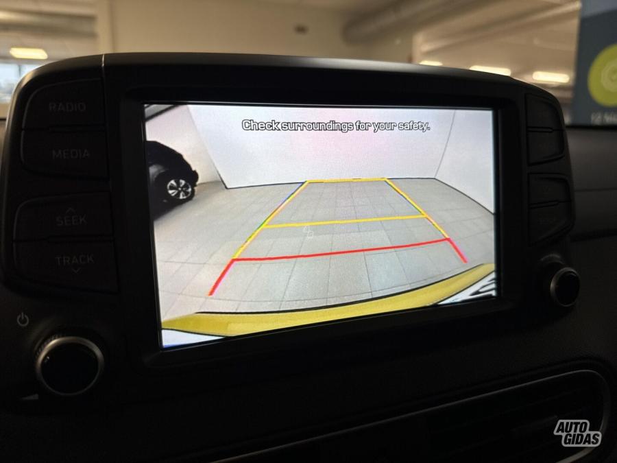 Yellow Hyundai Kona 2018 in Vilnius, with an engine capacity of 1.00 L and mileage of 40 thousand km for 12000 €, photo 22 on AUTOMOTO.COM.LV