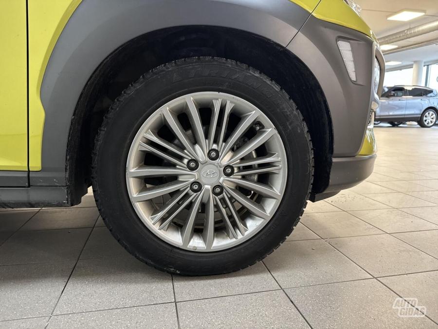 Yellow Hyundai Kona 2018 in Vilnius, with an engine capacity of 1.00 L and mileage of 40 thousand km for 12000 €, photo 25 on AUTOMOTO.COM.LV