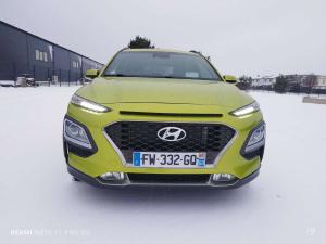 Yellow Hyundai Kona 2021 in Klaipeda, with an engine capacity of 1.60 L and mileage of 72 thousand km for 10900 €, photo 9 on AUTOMOTO.COM.LV