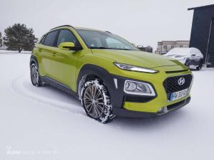 Yellow Hyundai Kona 2021 in Klaipeda, with an engine capacity of 1.60 L and mileage of 72 thousand km for 10900 €, photo 13 on AUTOMOTO.COM.LV
