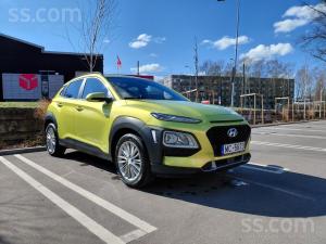 Dzeltens Hyundai Kona 2019 Rīga, ar dzinēja tilpumu 1.60 L un nobraukumu 94 tūkst. km par 12990 €, foto  vietnē AUTOMOTO.COM.LV