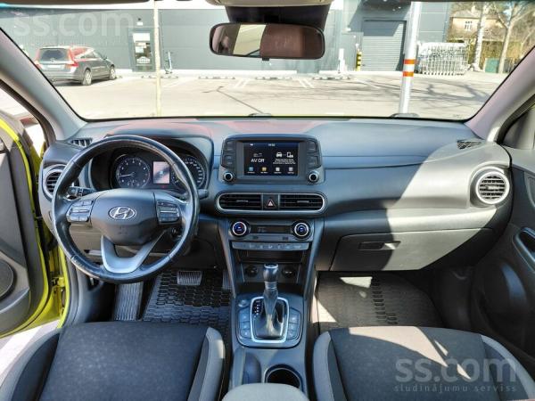 Dzeltens Hyundai Kona 2019 Rīga, ar dzinēja tilpumu 1.60 L un nobraukumu 94 tūkst. km par 12990 €, foto 9 vietnē AUTOMOTO.COM.LV