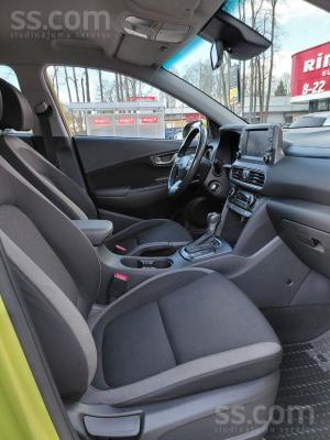Желтый Хендай Кона 2019 в Рига, объемом двигателя 1.60 л и пробегом 94 тыс. км за 12990 €, фото 11 на AUTOMOTO.COM.LV