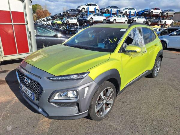 Dzeltens Hyundai Kona 2018 Panevēža, ar dzinēja tilpumu 1.00 L un nobraukumu 9 tūkst. km par 9500 €, foto 3 vietnē AUTOMOTO.COM.LV