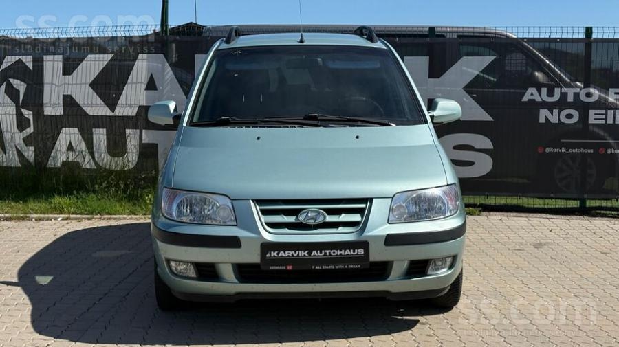 Blue Hyundai Matrix 2003 in Liepaja, with an engine capacity of 1.60 L and mileage of 146 thousand km for 975 €, photo 1 on AUTOMOTO.COM.LV