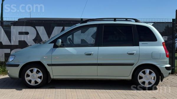 Blue Hyundai Matrix 2003 in Liepaja, with an engine capacity of 1.60 L and mileage of 146 thousand km for 975 €, photo 7 on AUTOMOTO.COM.LV