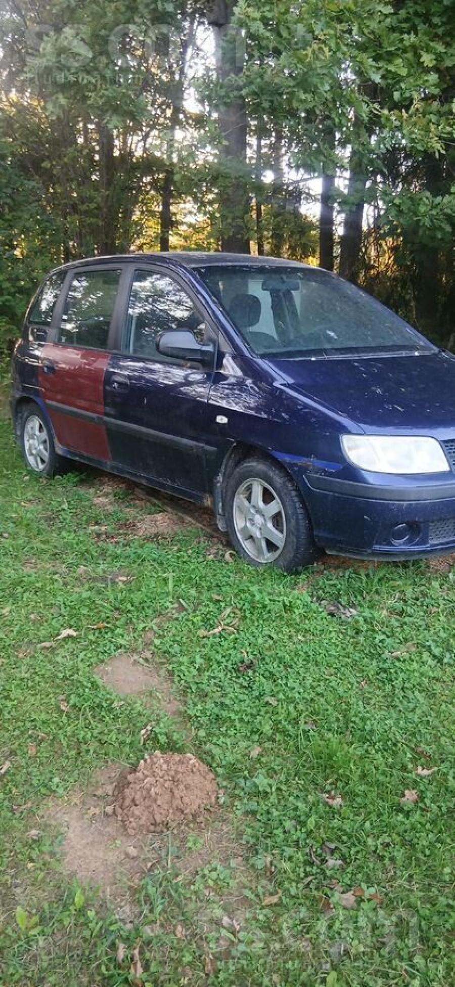 Blue Hyundai Matrix 2007 in Riga, with an engine capacity of 1.60 L and mileage of 159 thousand km for 300 €, photo 3 on AUTOMOTO.COM.LV