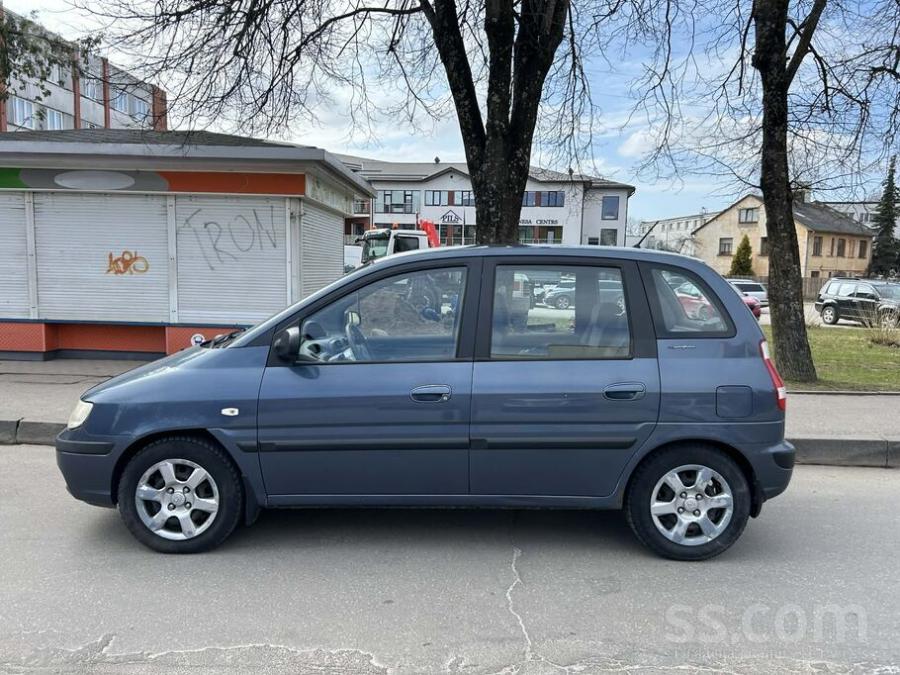 Blue Hyundai Matrix 2006 in Jelgava, with an engine capacity of 1.60 L and mileage of 170 thousand km for 950 €, photo 8 on AUTOMOTO.COM.LV