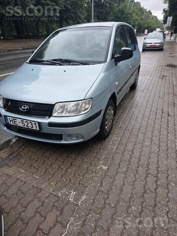 Zils Hyundai Matrix 2008 Rīga, ar dzinēja tilpumu 1.60 L un nobraukumu 157 tūkst. km par 1000 €, foto 1 vietnē AUTOMOTO.COM.LV
