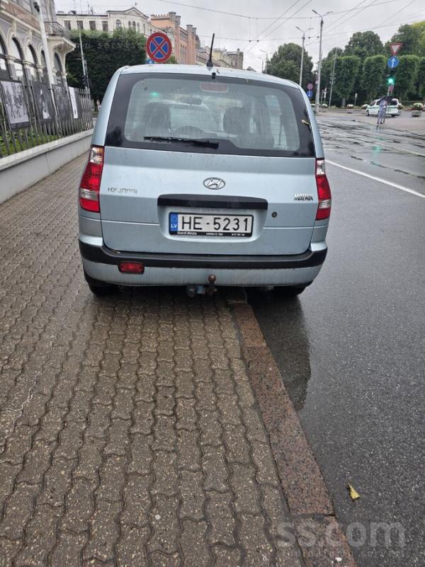 Zils Hyundai Matrix 2008 Rīga, ar dzinēja tilpumu 1.60 L un nobraukumu 157 tūkst. km par 1000 €, foto 5 vietnē AUTOMOTO.COM.LV
