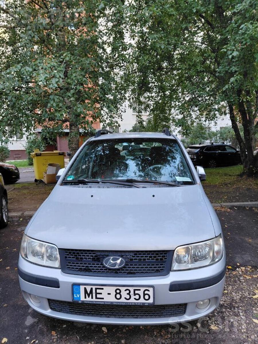 Grey Hyundai Matrix 2006 in Riga, with an engine capacity of 1.60 L and mileage of 108 thousand km for 1400 €, photo 3 on AUTOMOTO.COM.LV