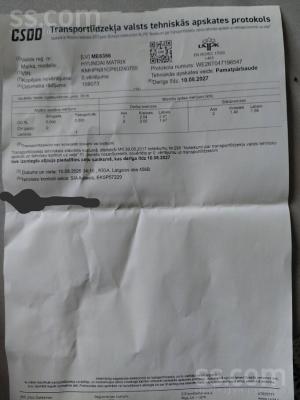 Grey Hyundai Matrix 2006 in Riga, with an engine capacity of 1.60 L and mileage of 108 thousand km for 1400 €, photo 11 on AUTOMOTO.COM.LV