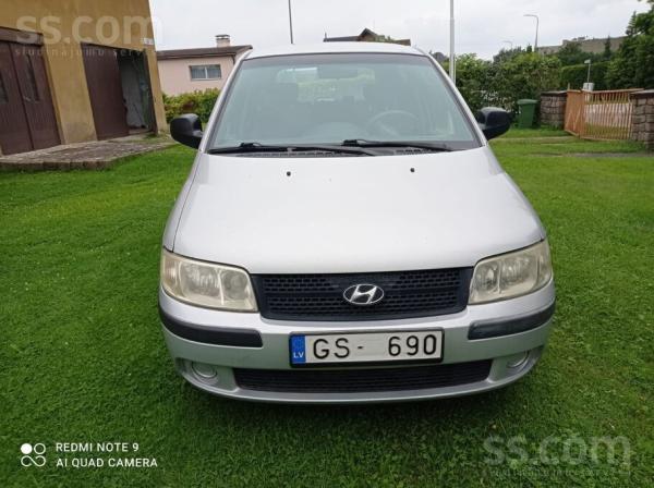 Grey Hyundai Matrix 2007 in Riga, with an engine capacity of 1.60 L and mileage of 190 thousand km for 300 €, photo 2 on AUTOMOTO.COM.LV