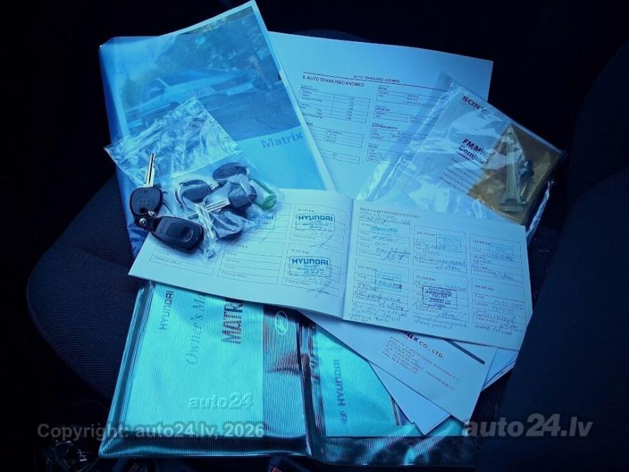 Hyundai Matrix 2001 in Tallinn, with an engine capacity of 1.80 L and mileage of 215 thousand km for 1400 €, photo 23 on AUTOMOTO.COM.LV