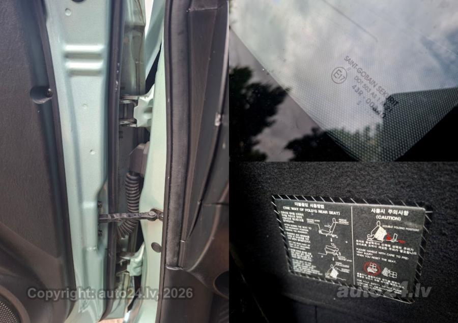 Hyundai Matrix 2001 in Tallinn, with an engine capacity of 1.80 L and mileage of 215 thousand km for 1400 €, photo 26 on AUTOMOTO.COM.LV