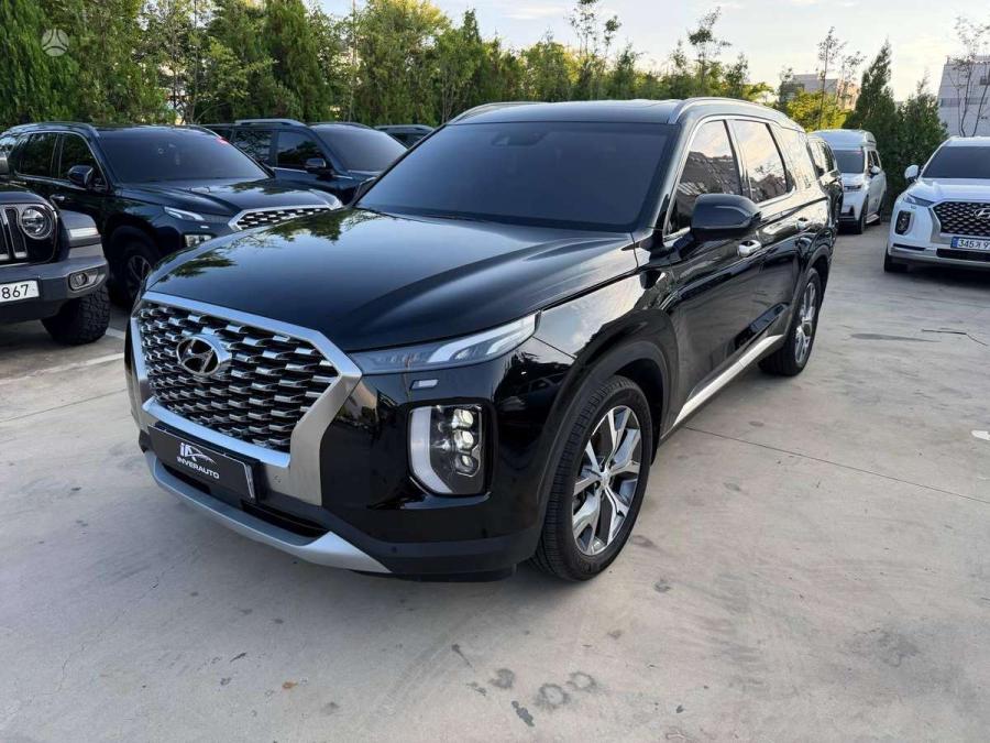 Черный Хендай Palisade 2019 в Вильнюс, объемом двигателя 2.20 л и пробегом 178 тыс. км за 18500 €, фото 3 на AUTOMOTO.COM.LV