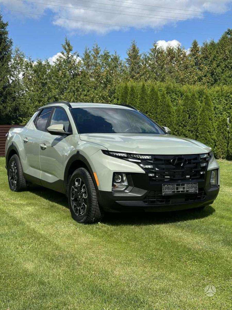 Green Hyundai Santa Cruz 2022 in Alytus, with an engine capacity of 2.50 L and mileage of 37 thousand km for 22900 €, photo 39 on AUTOMOTO.COM.LV