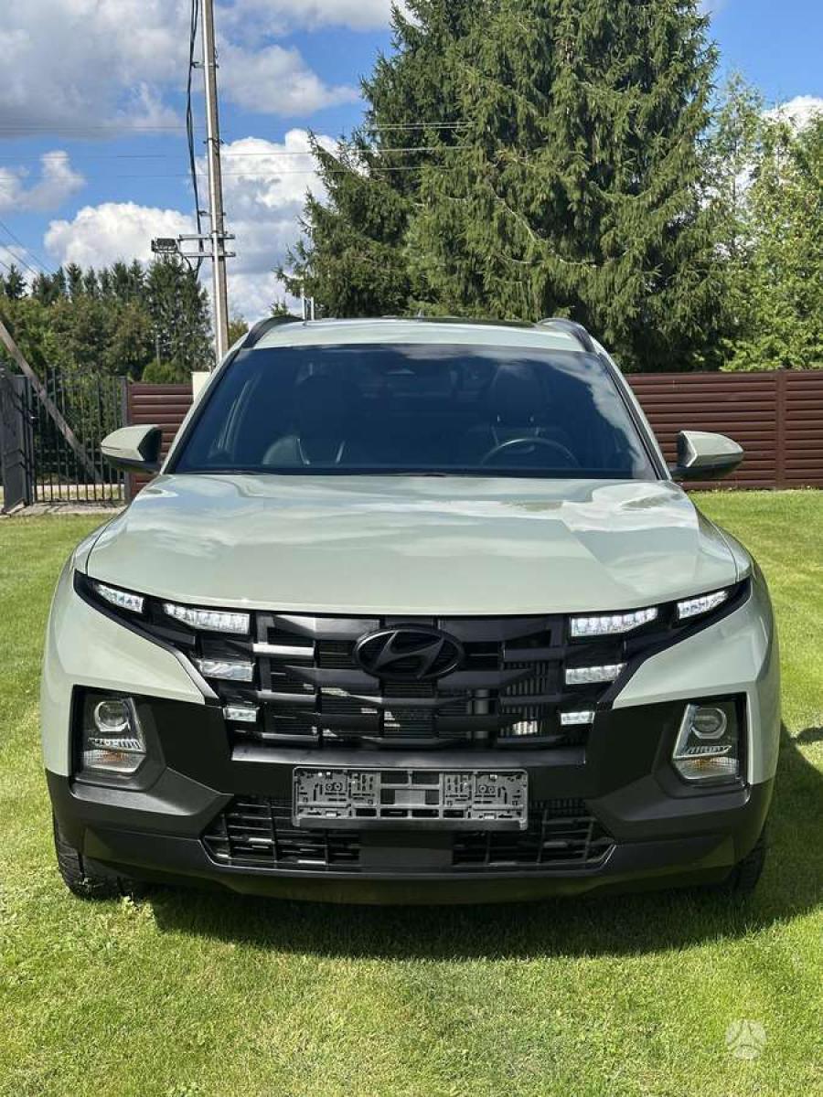 Green Hyundai Santa Cruz 2022 in Alytus, with an engine capacity of 2.50 L and mileage of 37 thousand km for 22900 €, photo 41 on AUTOMOTO.COM.LV