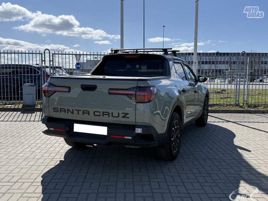 Green Hyundai Santa Cruz 2023 in Avizieniai, with an engine capacity of 2.50 L and mileage of 36 thousand km for 29800 €, photo 3 on AUTOMOTO.COM.LV